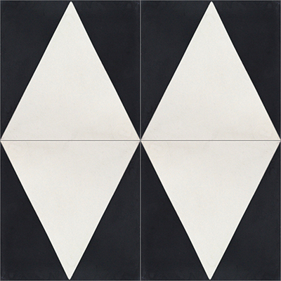 Premium Cement Tiles | Triangle 8x8 | Original Mission Tile