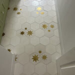 Hex Star White Brass 04 - Large - Cement Tiles in Stock by Original ...