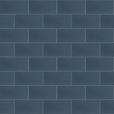 Brick S-108 Navy 4x8 - Cement Tiles in Stock by Original Mission Tile