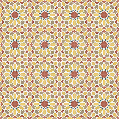 Fes Terracotta 04 - Cement Tiles in Stock by Original Mission Tile