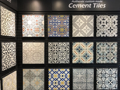 Floor Tiles: Using Cement Tiles to Add Color in Neutral I...